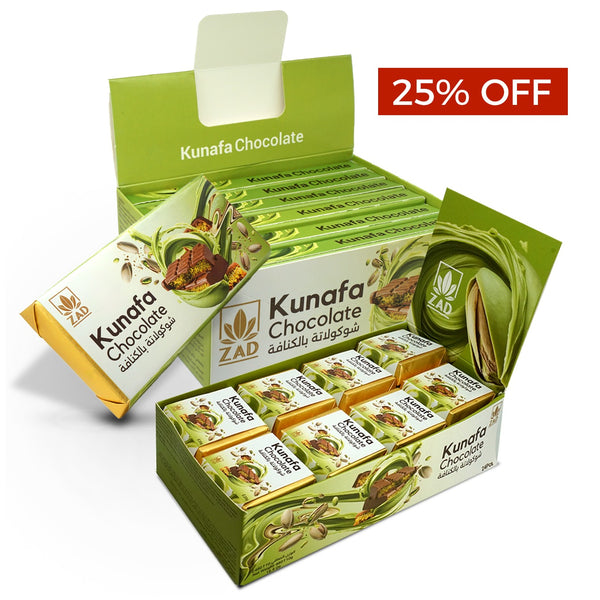 ZAD Pistachio Kunafa Real Chocolate Bundle – zadfood