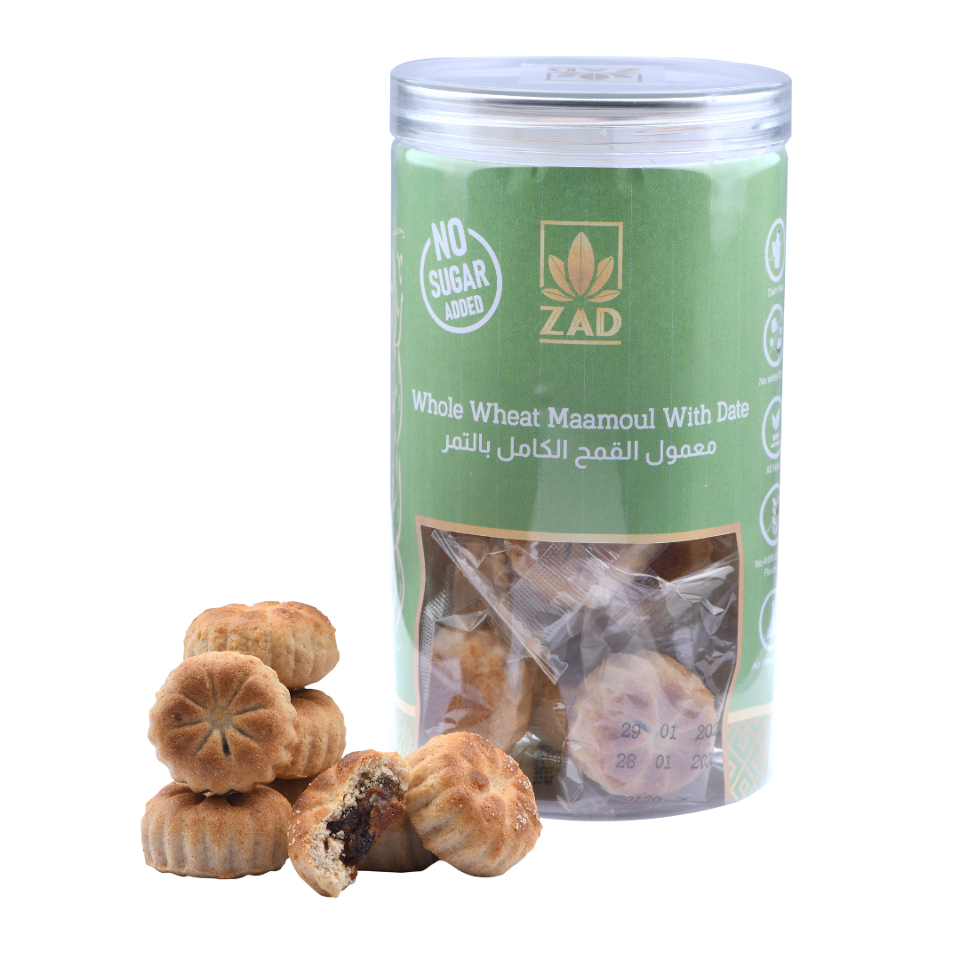 Whole Wheat Maamoul With Date 250g | ZAD Food – zadfood